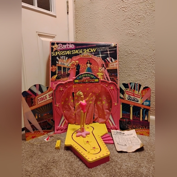 Barbie | Toys | Vintage 978 Mattelbarbie Superstar Stage Show 1975 ...